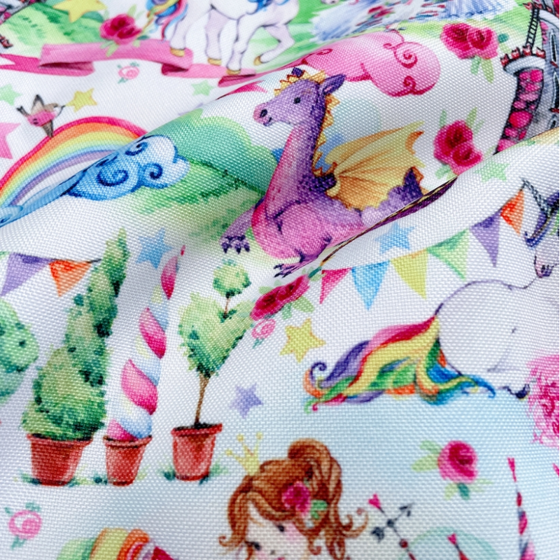 Polyester Canvas Fabric 230gsm Custom Printing Fabric