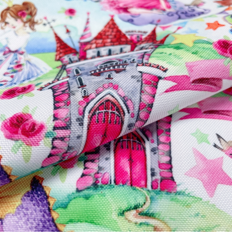 Polyester Canvas Fabric 230gsm Custom Printing Fabric