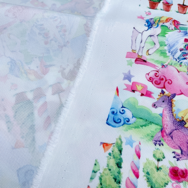 Polyester Canvas Fabric 230gsm Custom Printing Fabric