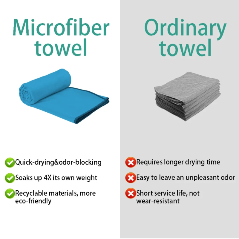 Custom Microfiber Suede Sports Fitness Towel